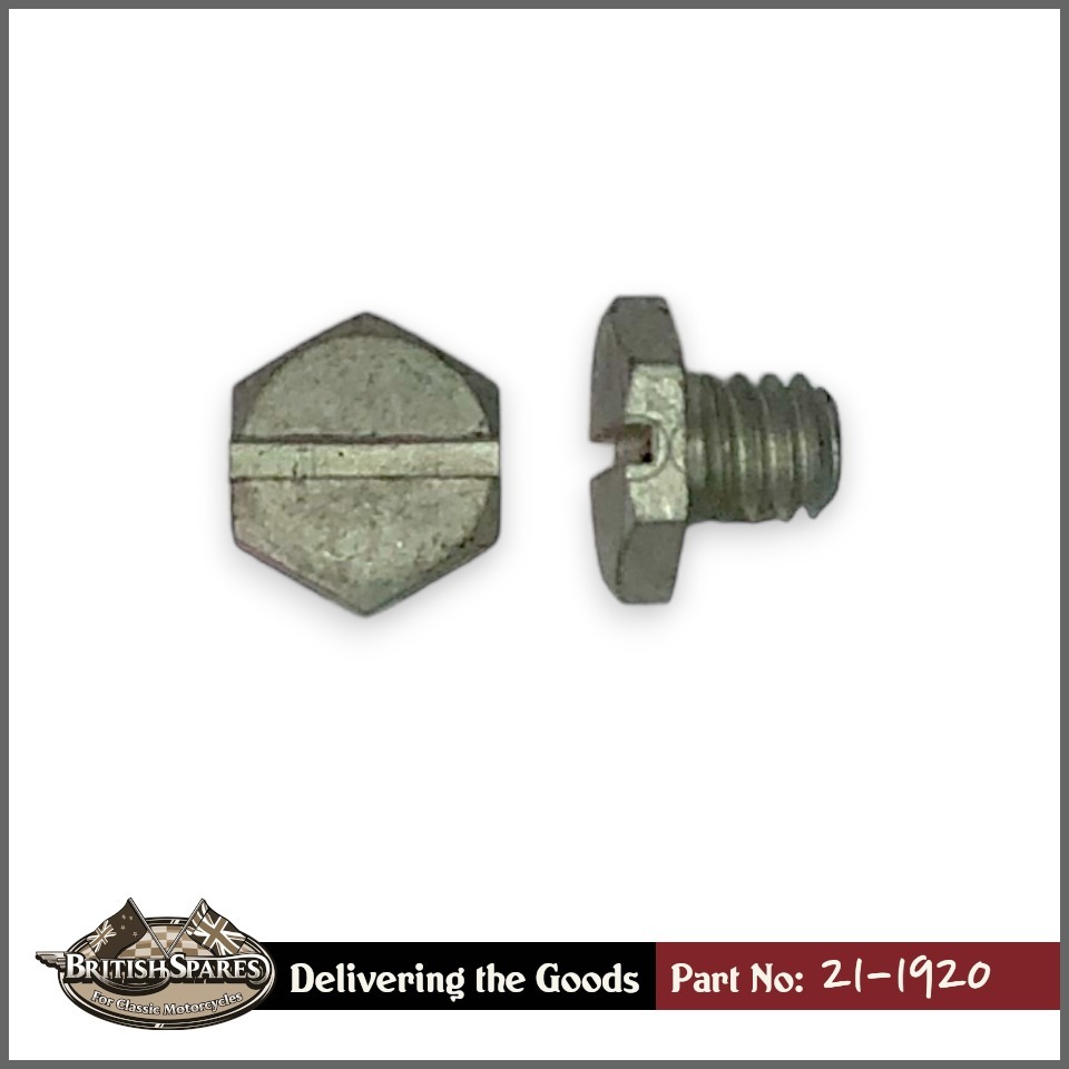21 1920 Set Screw British Motorcycle Spares